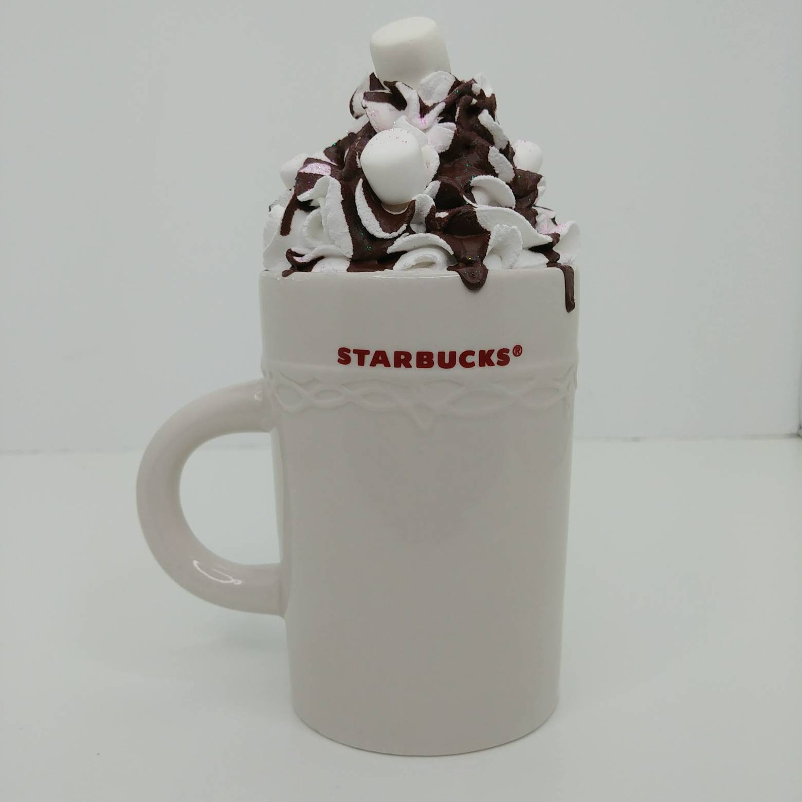Fake Starbucks Hot Chocolate, Faux Hot Chocolate, Starbucks Mug, Winter ...