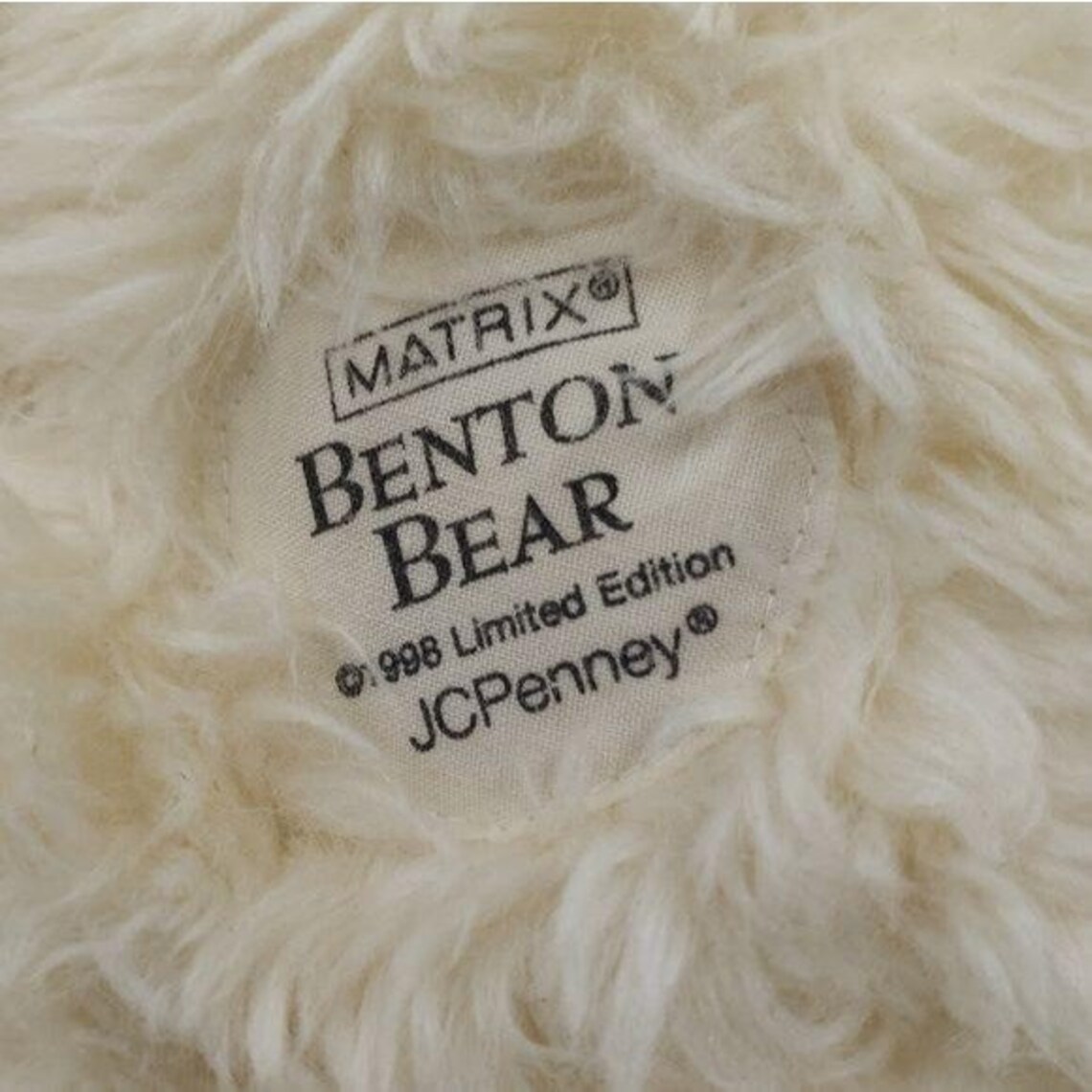 JC Penney Matrix Benton Bear Vintage 1998 - Etsy