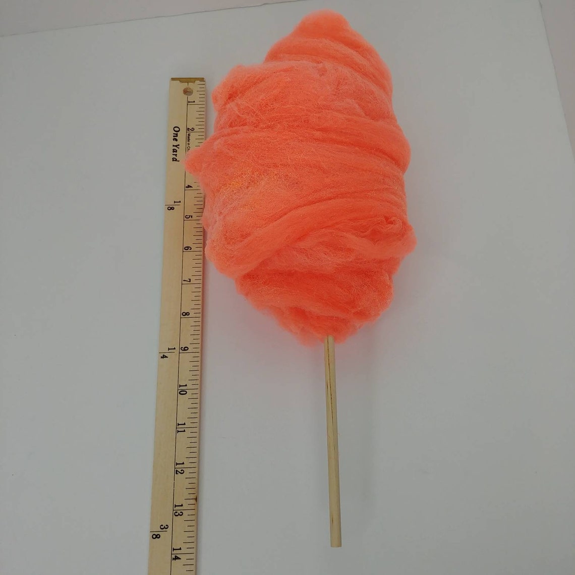 Fake Cotton Candy, Orange Cotton Candy, Fake Sweets, Food Props, Photo ...