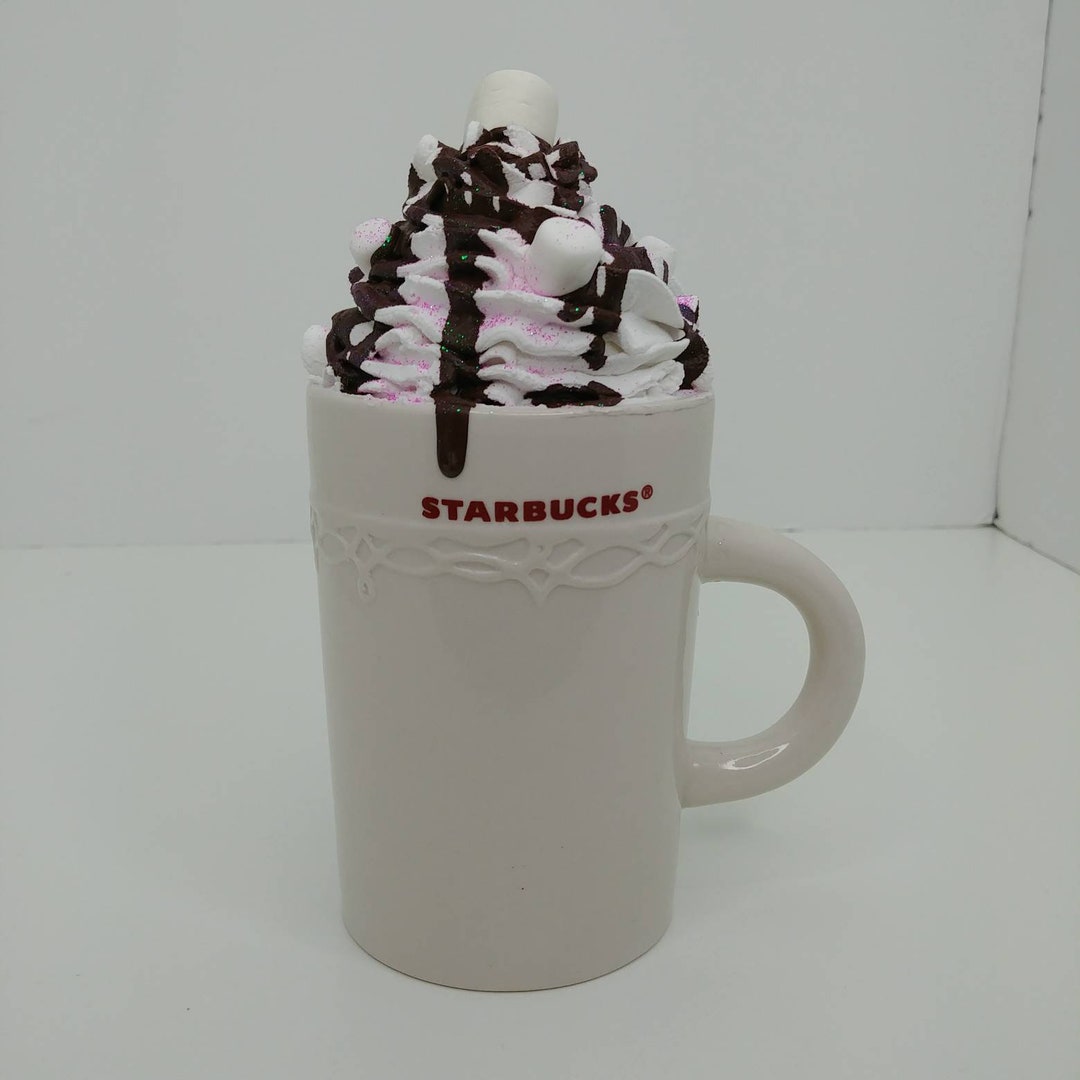 Fake Starbucks Hot Chocolate, Faux Hot Chocolate, Starbucks Mug, Winter ...