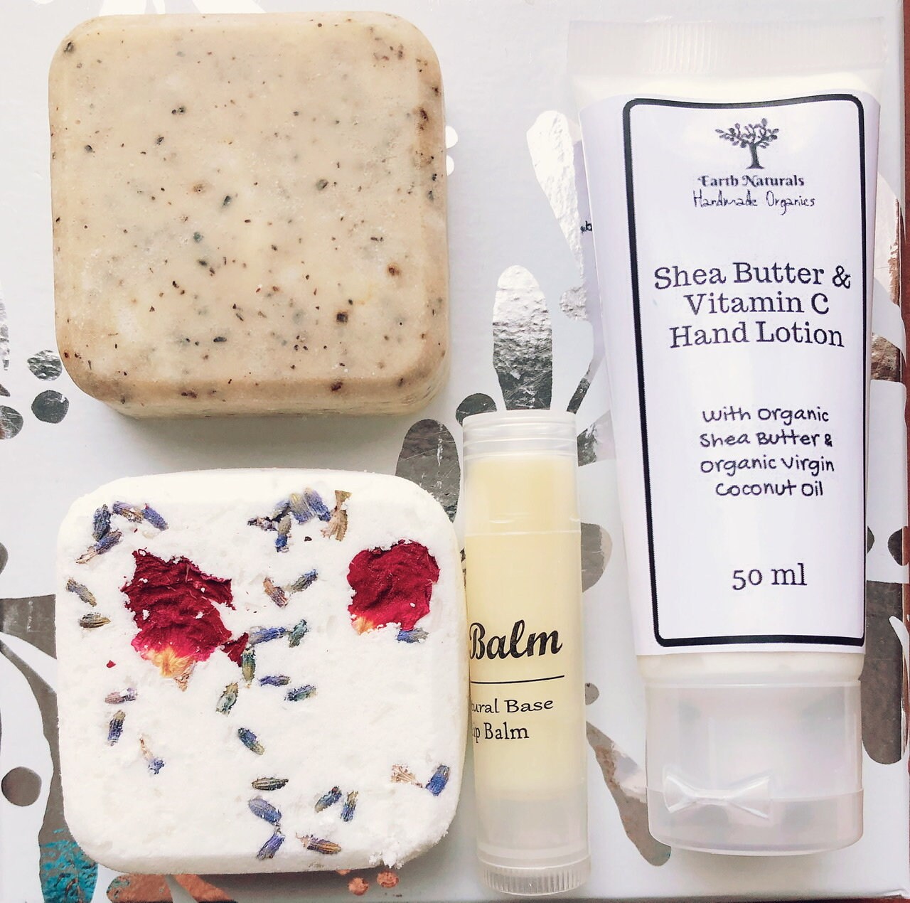 Organic handmade soap bath bomb lip balm and hand lotion | Etsy