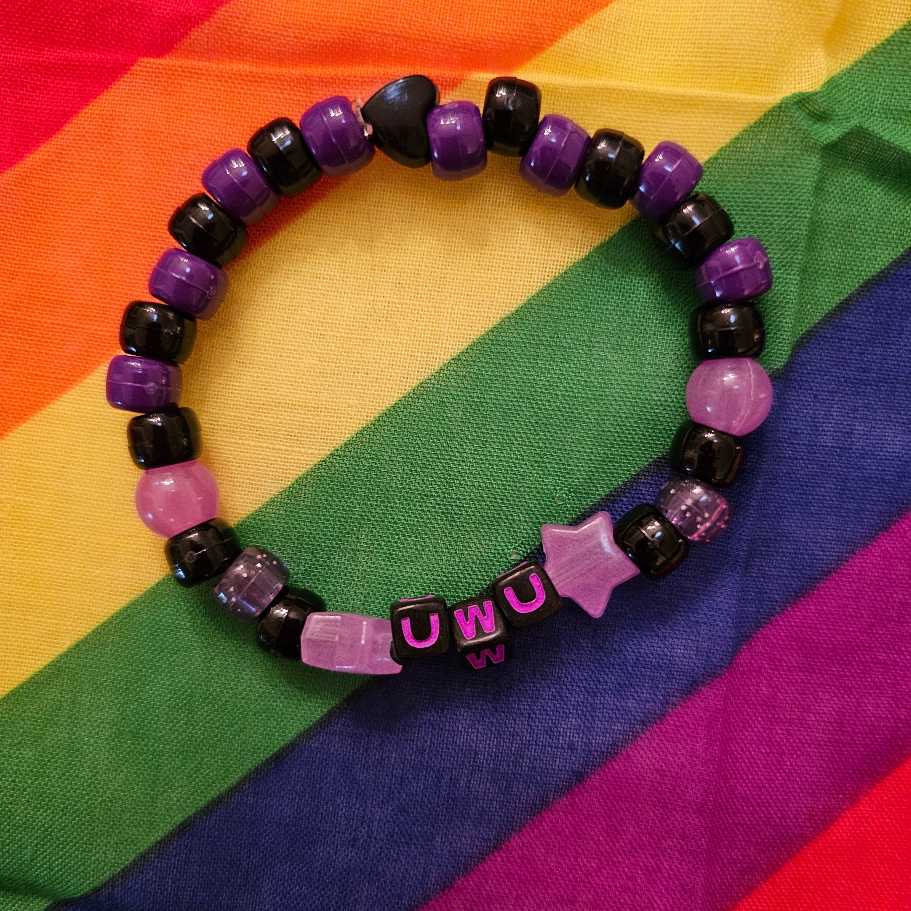 Colorful Fun Scenecore Retro Nostalgic Furry Emo Gamer Glow in the Dark ...