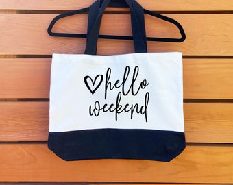 Hello Weekend Bag - Etsy