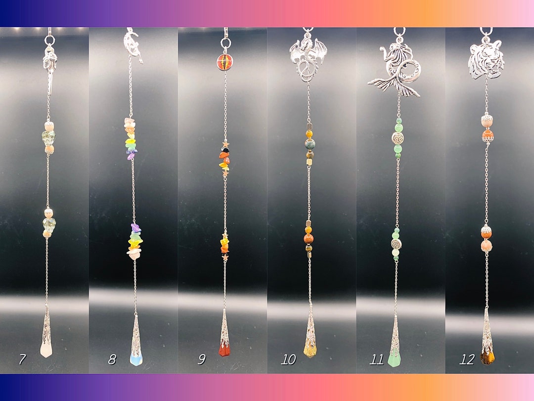 Ornate Crystal Pendulums 7-12 - Etsy