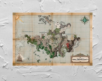 Wildmount Map Dnd - Etsy