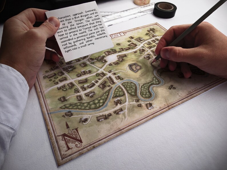 24 Hoard of the Dragon Queen Battle Map Prints Maps From the - Etsy ...
