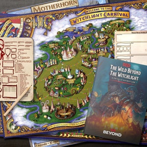 20 the Wild Beyond the Witchlight Battle Map Prints - Maps From the ...