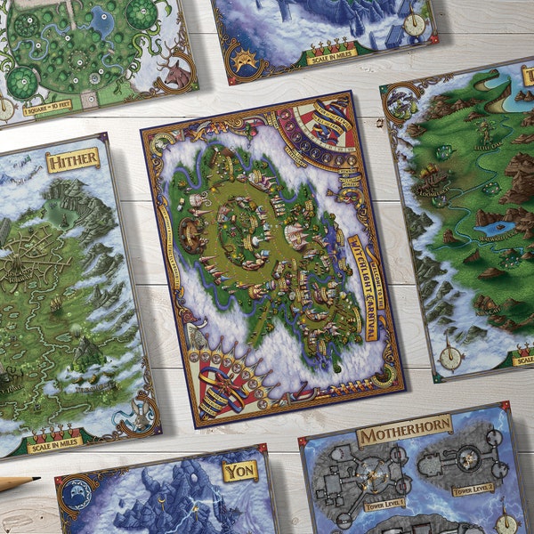 The Wild Beyond the Witchlight Battle Map - Etsy