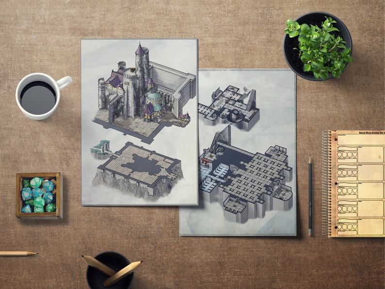 70 Curse of Strahd Poster Maps From the Adventure Book Printed on Thick ...