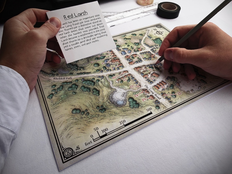 50 Princes of the Apocalypse Battle Map Prints Poster Maps From the ...