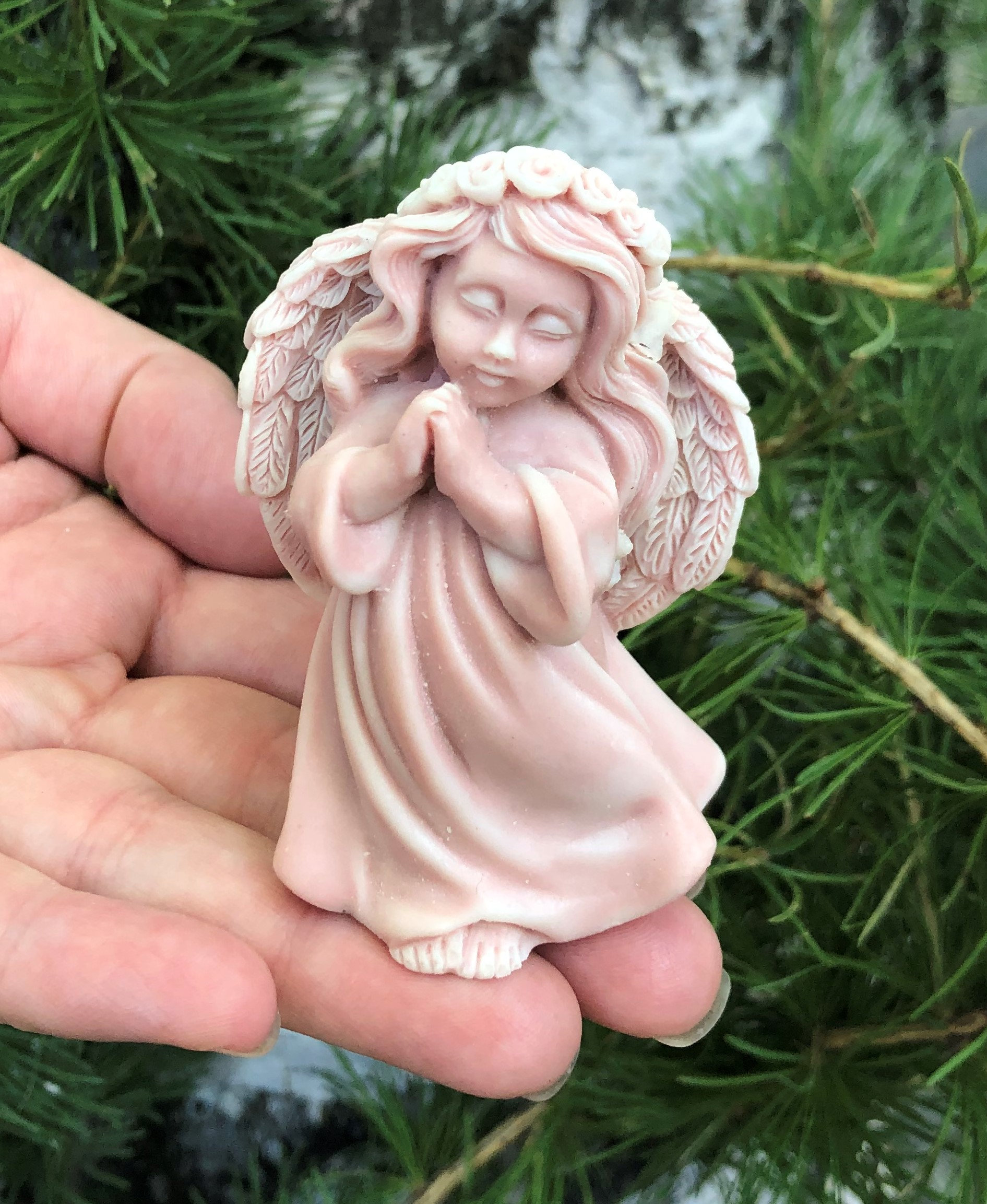 Angel Angel Figurine Guardian Angel Handmade Home Decor | Etsy