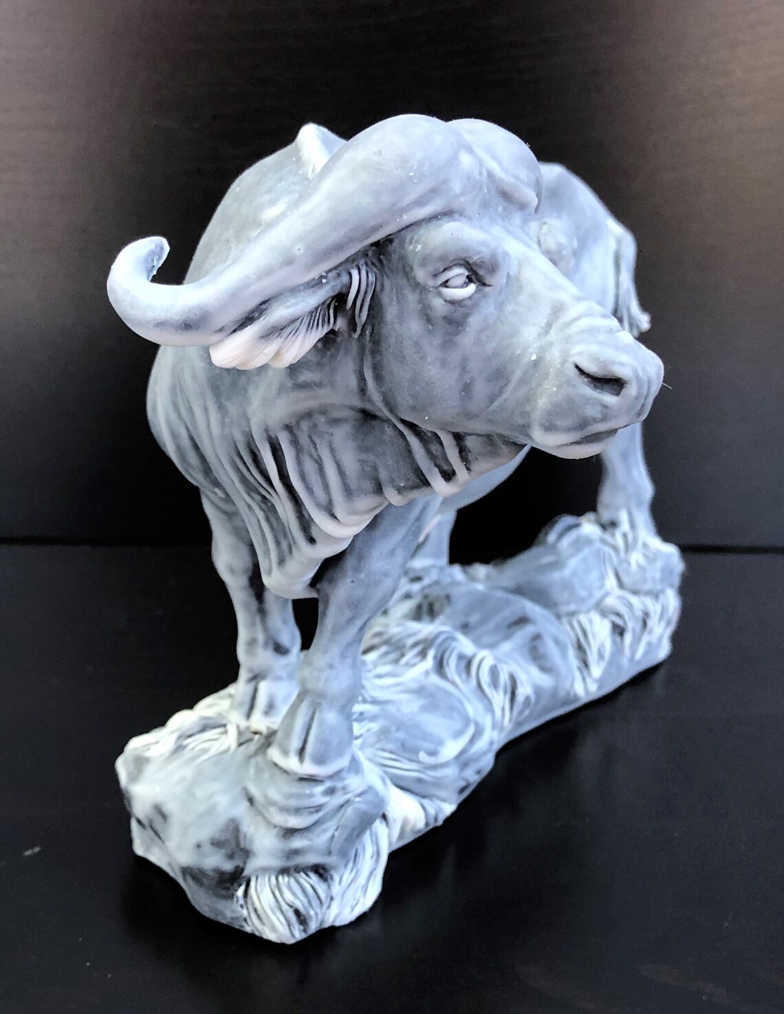 Bull Buffalo bull Figure Bull Figurine Stone Bull | Etsy