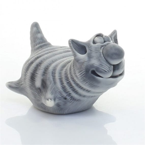 Collectibles Memorabilia Art & Collectibles Handmade Cat Figurine Pet ...