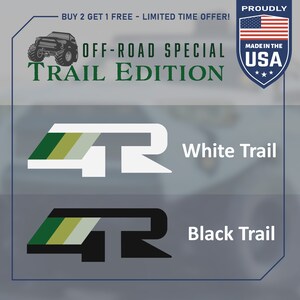 4runner T4R Badge Vinyl Decal Toyota Style Heritage Classic Retro ...