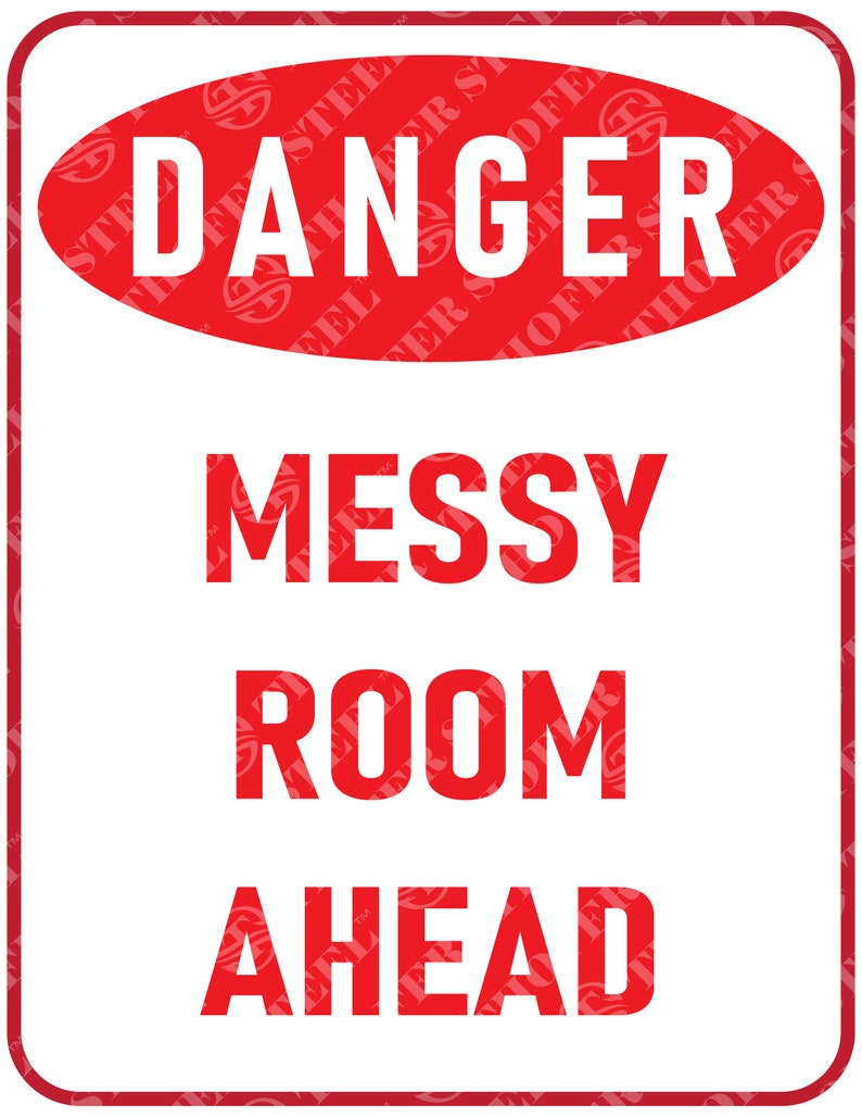 Printable Fun Signs Instant Download Template Files Stay Safe Warning ...