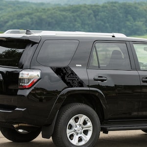 4runner 5th Generation 2010 present Vinyl Decal Toyota Off-road Stealth ...
