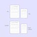 Future Note Planner Filler, Goal Tracker, Printable PDF (A4, A5, Letter ...