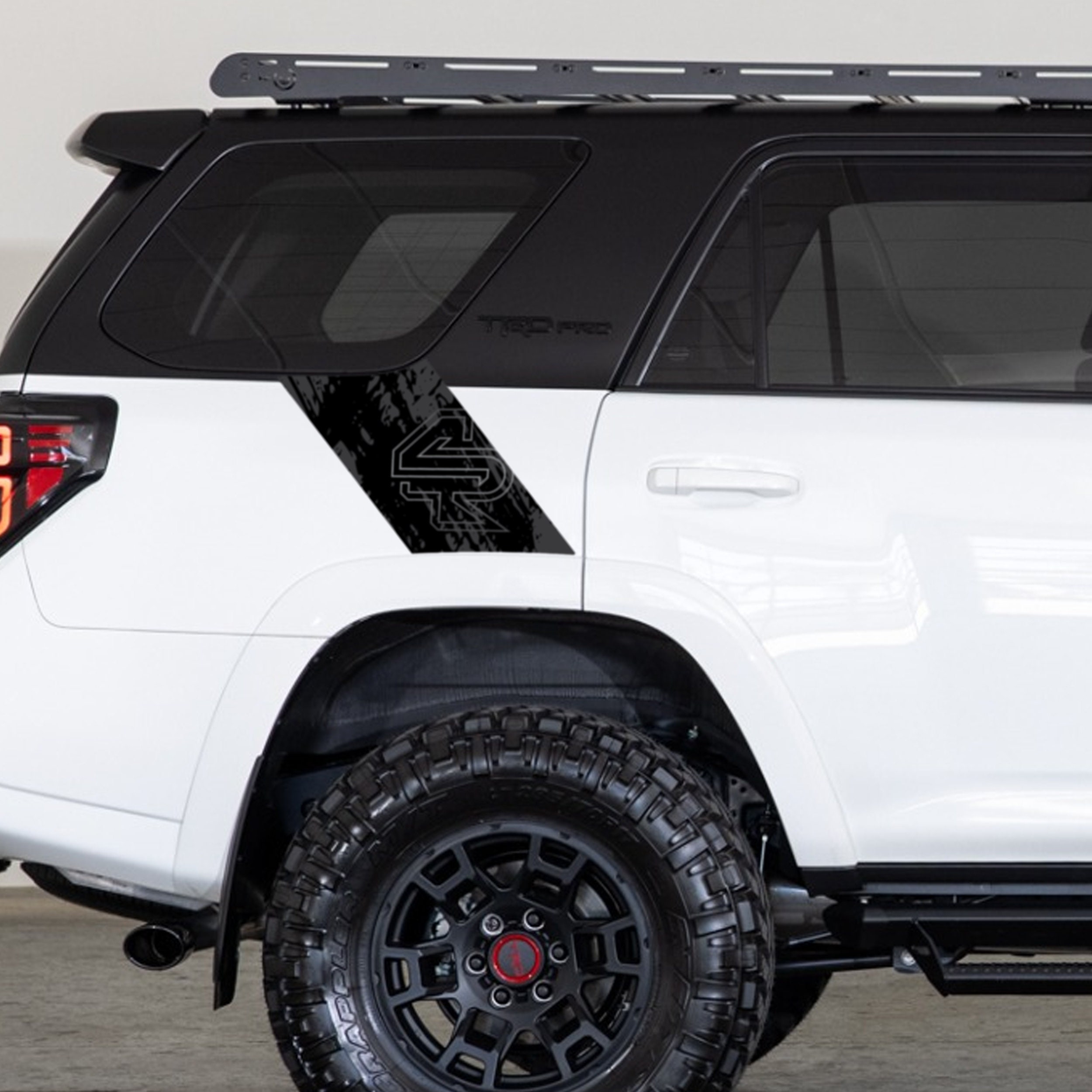 4runner 5th Generation 2010 present Vinyl Decal Toyota Off-road Stealth ...