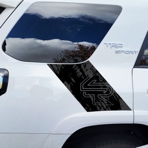 4runner 5th Generation 2010 present Vinyl Decal Toyota Off-road Stealth ...