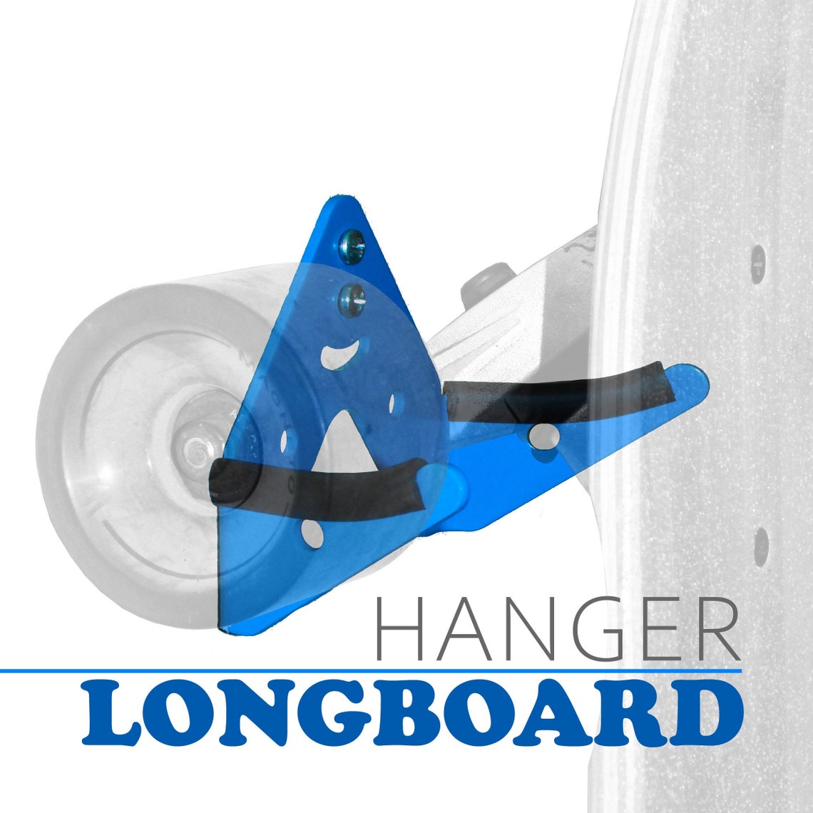 Longboard Hanger Rack Wall Mount Storage Thick Heavy Duty - Etsy