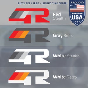 4runner T4R Badge Vinyl Decal Toyota Style Heritage Classic - Etsy