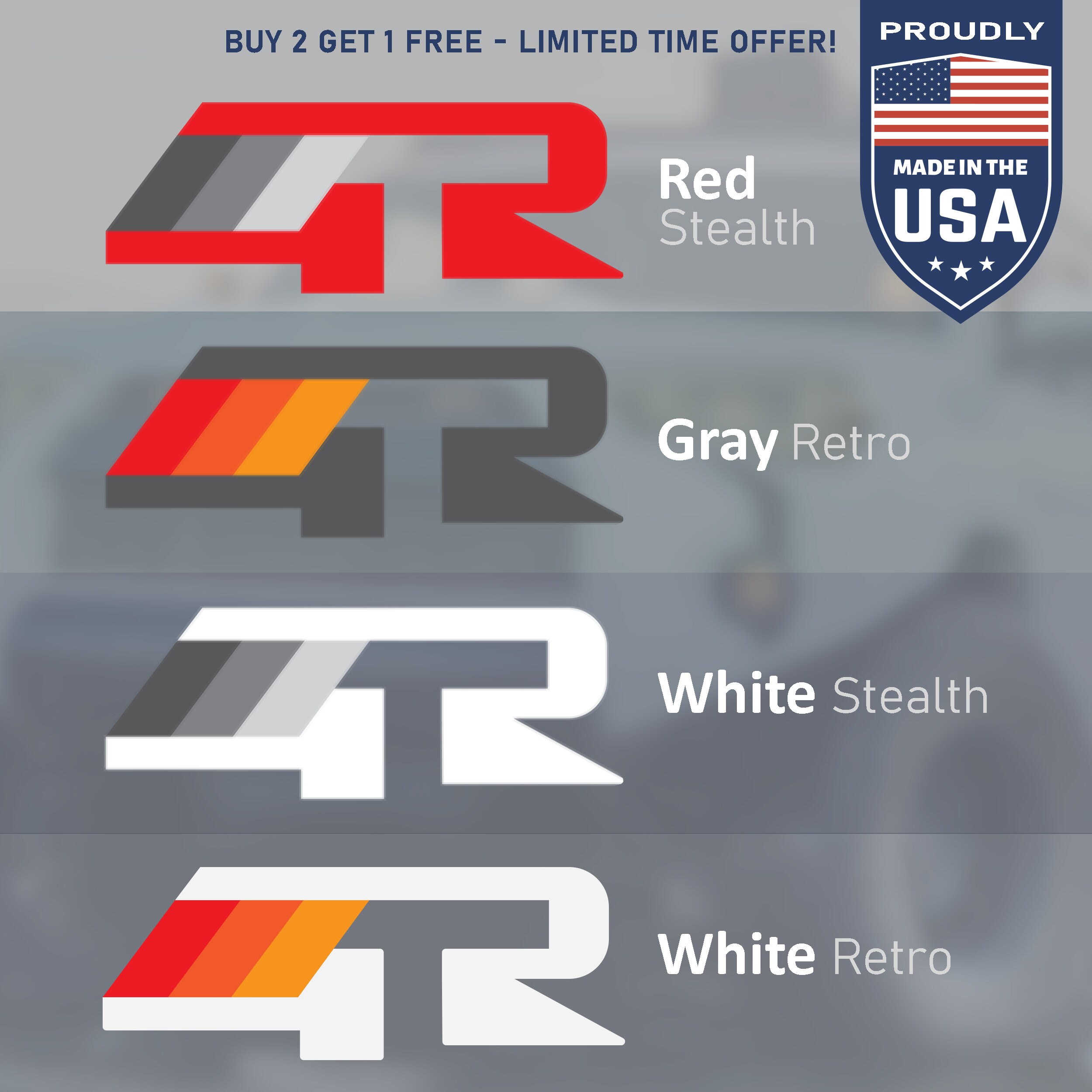 4runner T4R Badge Vinyl Decal Toyota Style Heritage Classic - Etsy