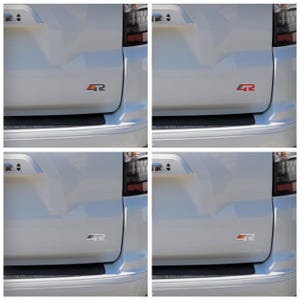 4runner [mini] T4R Badge Vinyl Decal Toyota Style Heritage Classic ...
