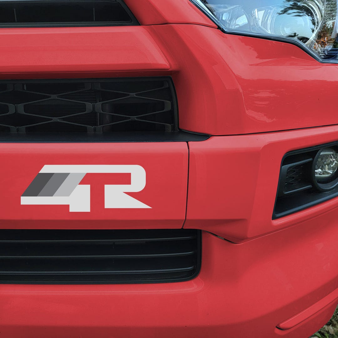 4runner T4R Badge Vinyl Decal Toyota Style Heritage Classic Retro ...