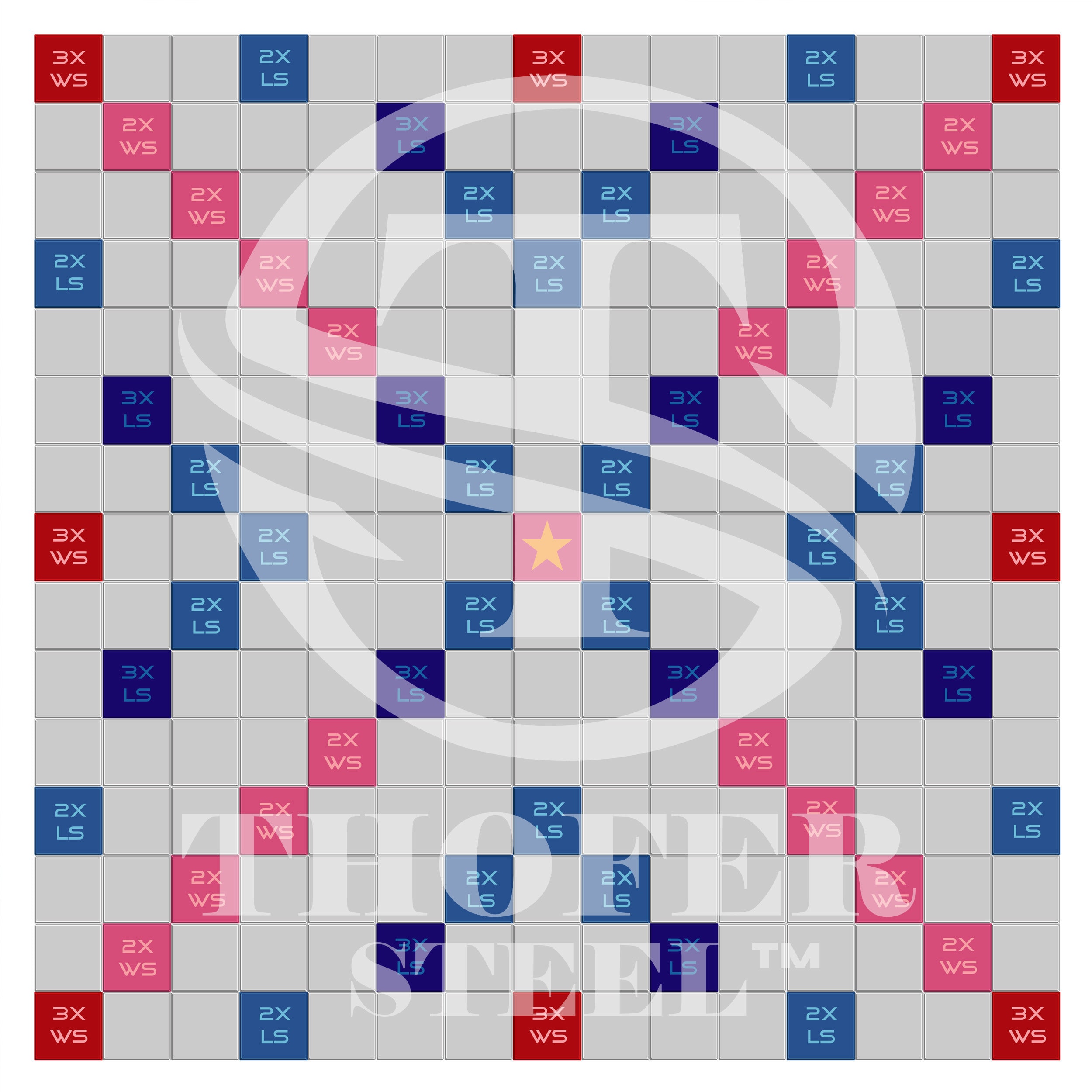 Scrabble Vinyl Sticker Decal With 3D Tile Art 16 Inches X 16 Inches ...