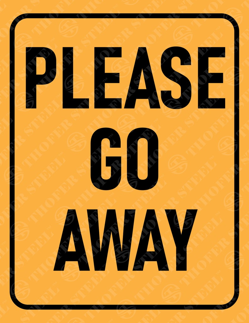 Printable Fun Signs Instant Download Template Files Stay Safe Warning ...