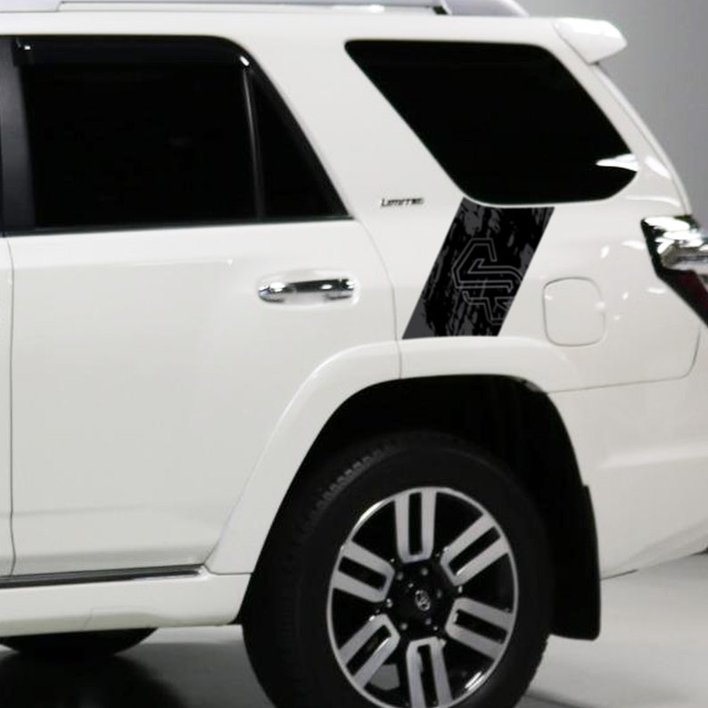4runner 5th Generation 2010 present Vinyl Decal Toyota Off-road Stealth ...