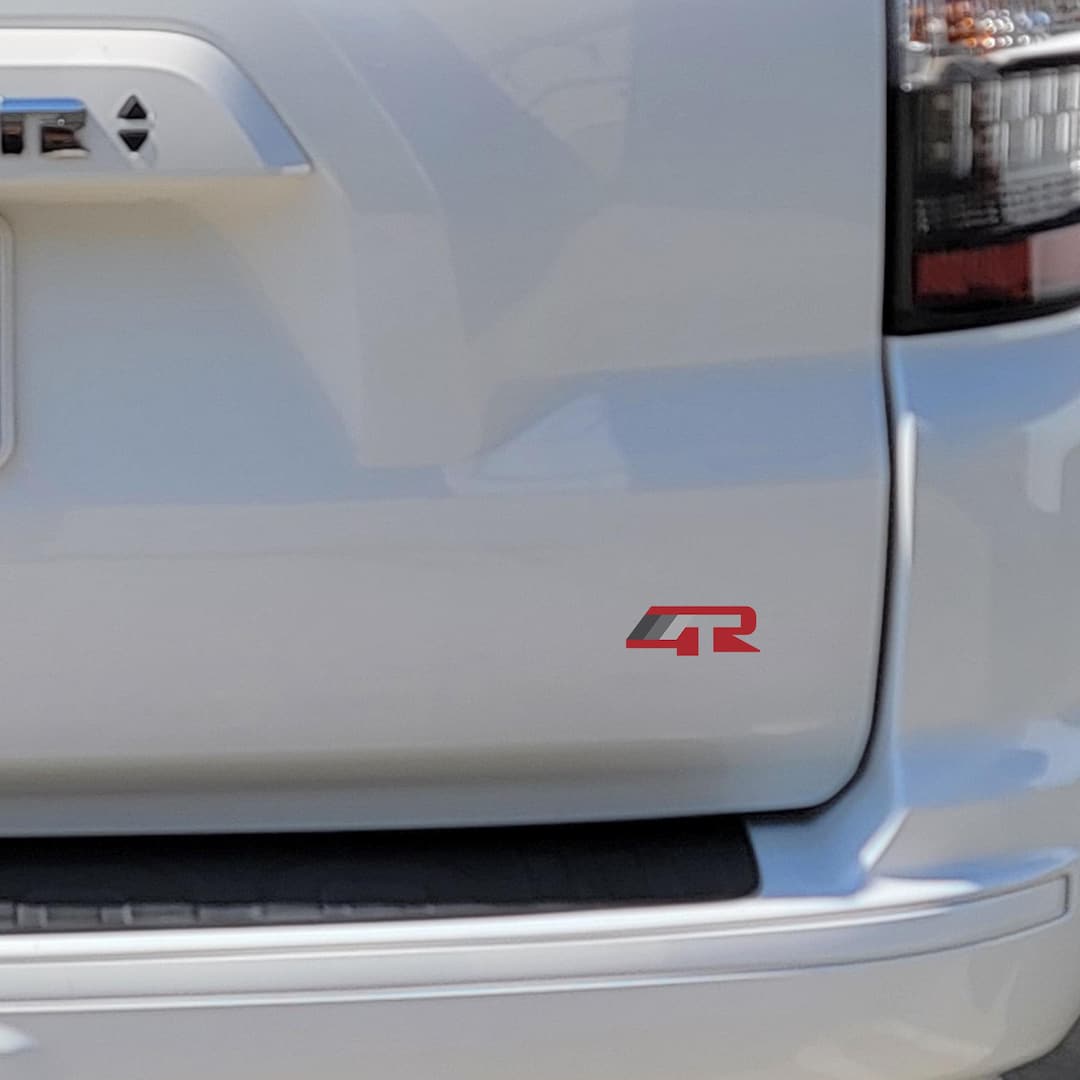 4runner [mini] T4R Badge Vinyl Decal Toyota Style Heritage Classic ...