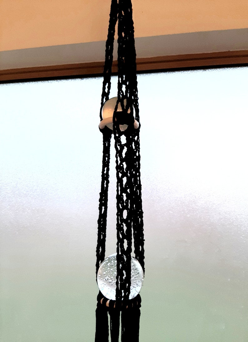 Double Hanging Sphere Holder Sphere Hanger Crystal Ball - Etsy