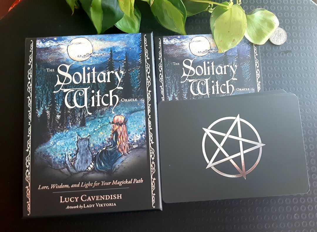 The Solitary Witch Oracle, Oracle Cards, Oracle Deck, Witchy Oracle ...