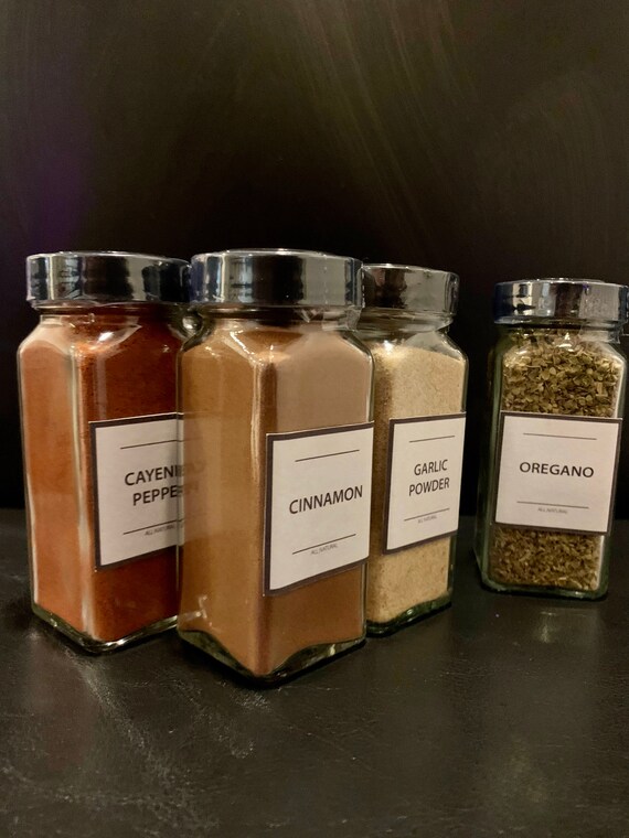 20 Printable Spice Labels | Etsy