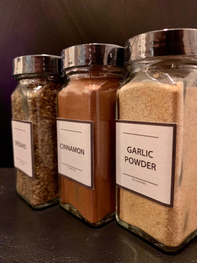 20 Printable Spice Labels - Etsy