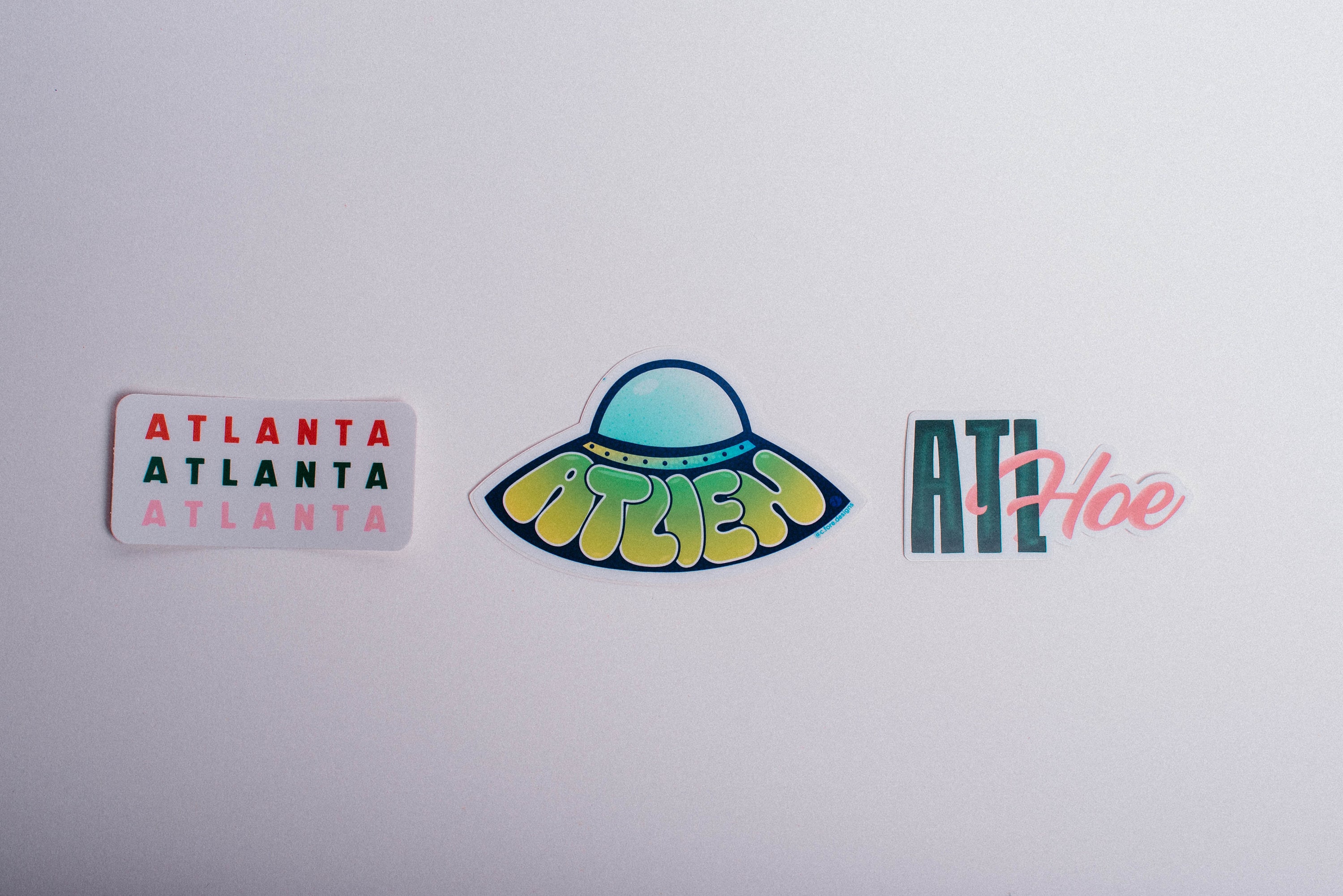 Atlanta Sticker Pack Atlanta City Laptop Car Vinyl Parachoques - Etsy ...