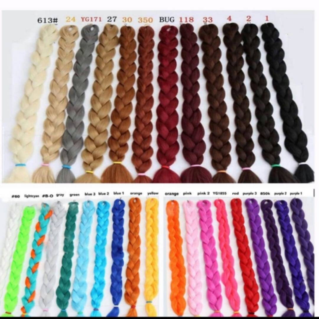 Handmade Slant Parting Full Lace and Frontal Braided Wig. Ghana Weaving ...