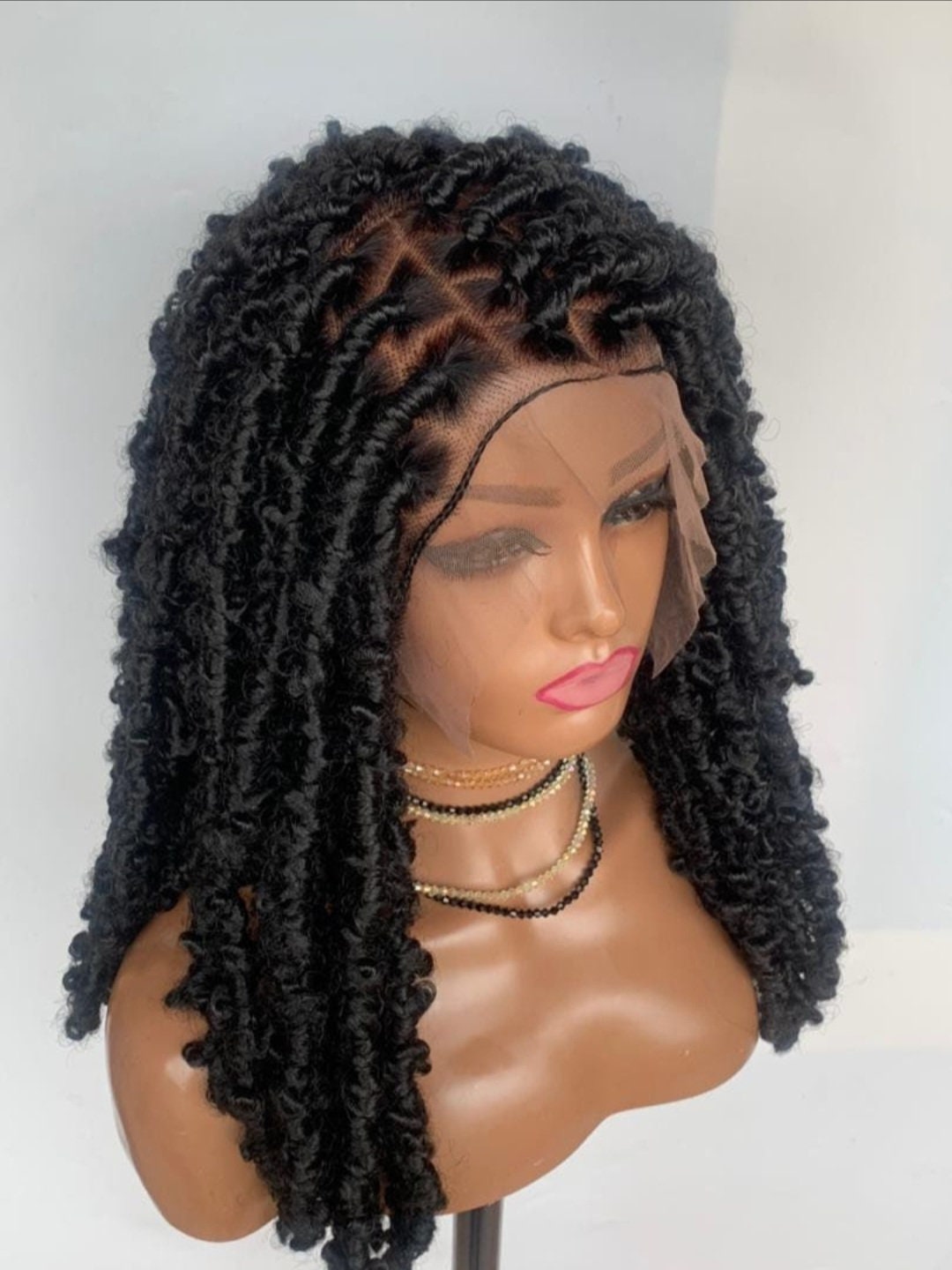 BUTTERFLY LOCS Wig, Faux Distressed Locs, Faux Locs, Dreadlocks Wig ...