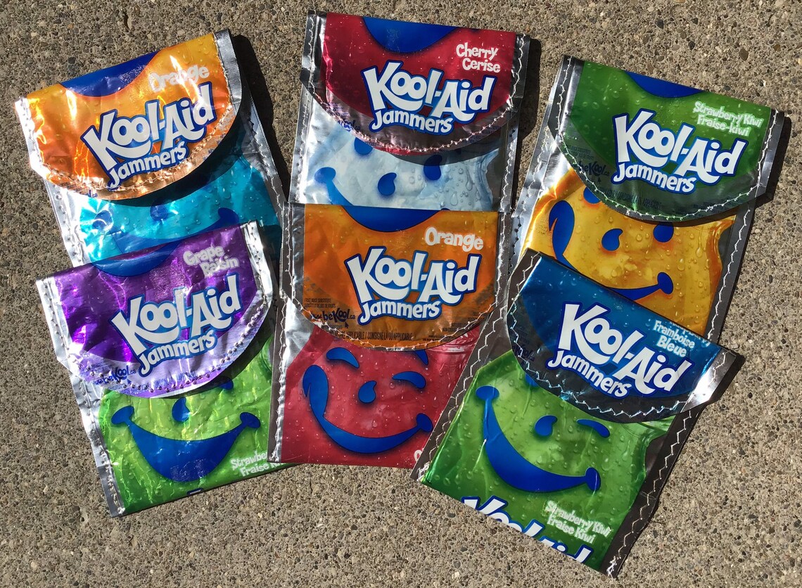 Homemade Kool-aid Jammer Change Purses - Etsy