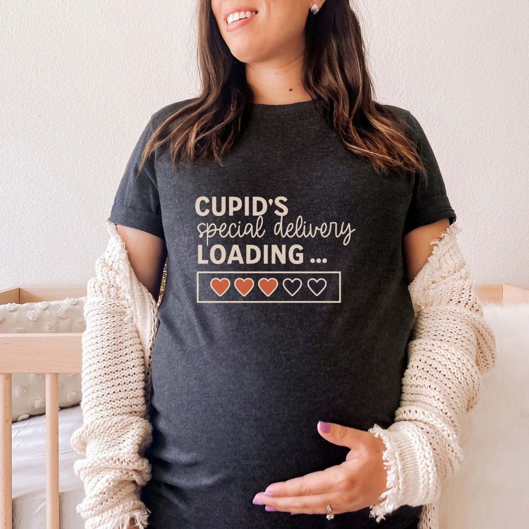 Valentine's Day Pregnancy Announcement Shirt, Valentine Gift for ...