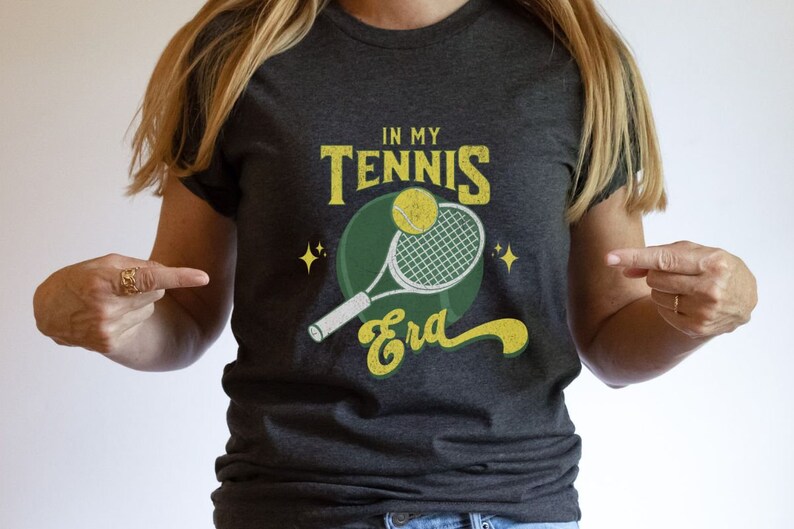 In My Tennis Era, Tennis Gifts, Cute Shirts for Tennis Lovers, Tennis ...