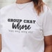 Group Chat Friend Group Shirts, Girls Trip Group Shirts, Group Birthday ...