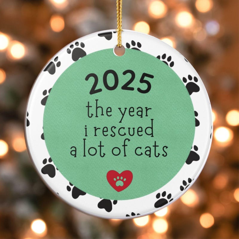 Ornament for Cat Rescue - Etsy