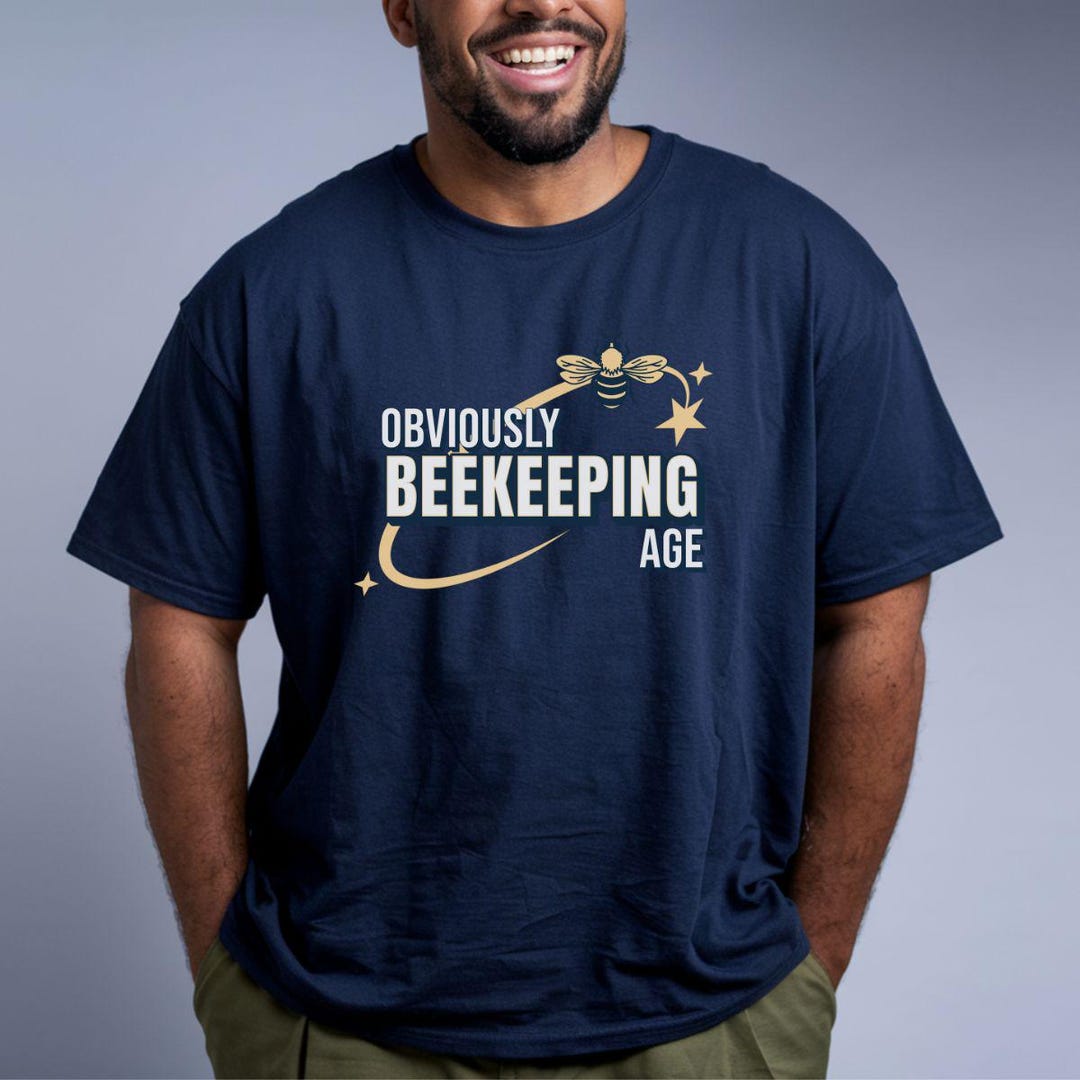 Obviously Beekeeping Age Shirt for Him, Beekeeping Age for Dads, Father ...