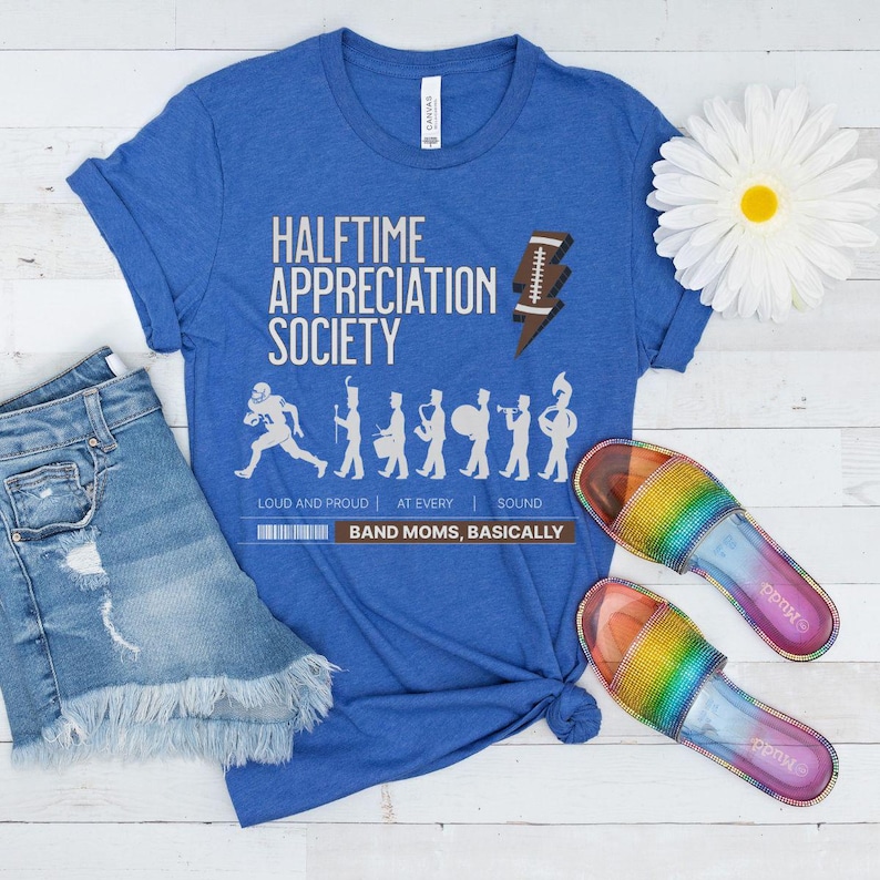 Friday Football Marching Band Mom Shirt, High School Football Shirt, I ...