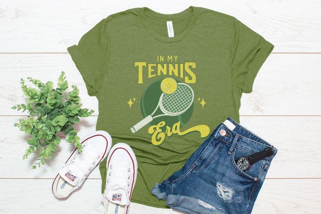 In My Tennis Era, Tennis Gifts, Cute Shirts for Tennis Lovers, Tennis ...