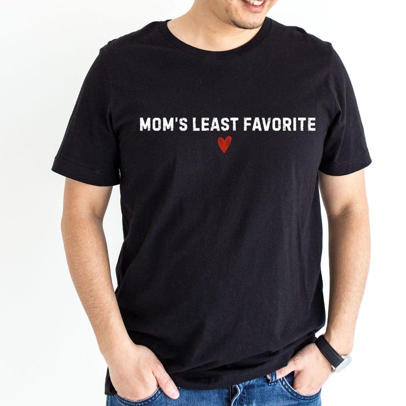 Funny Adult Sibling Matching Shirts, Favorite Daughter Son Shirts ...
