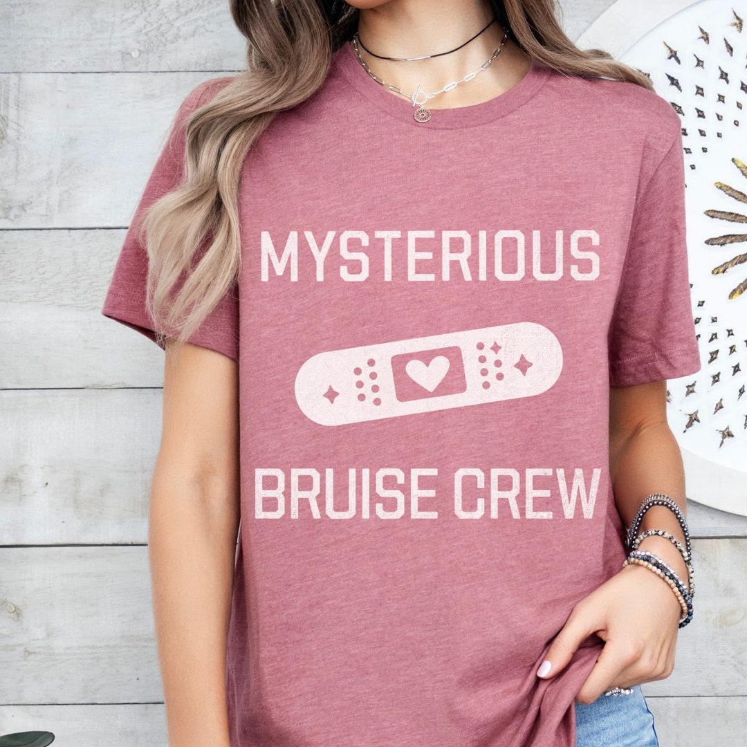 Mystery Bruise Club,chronic Illness Shirt, Invisible Illness Spoonie ...