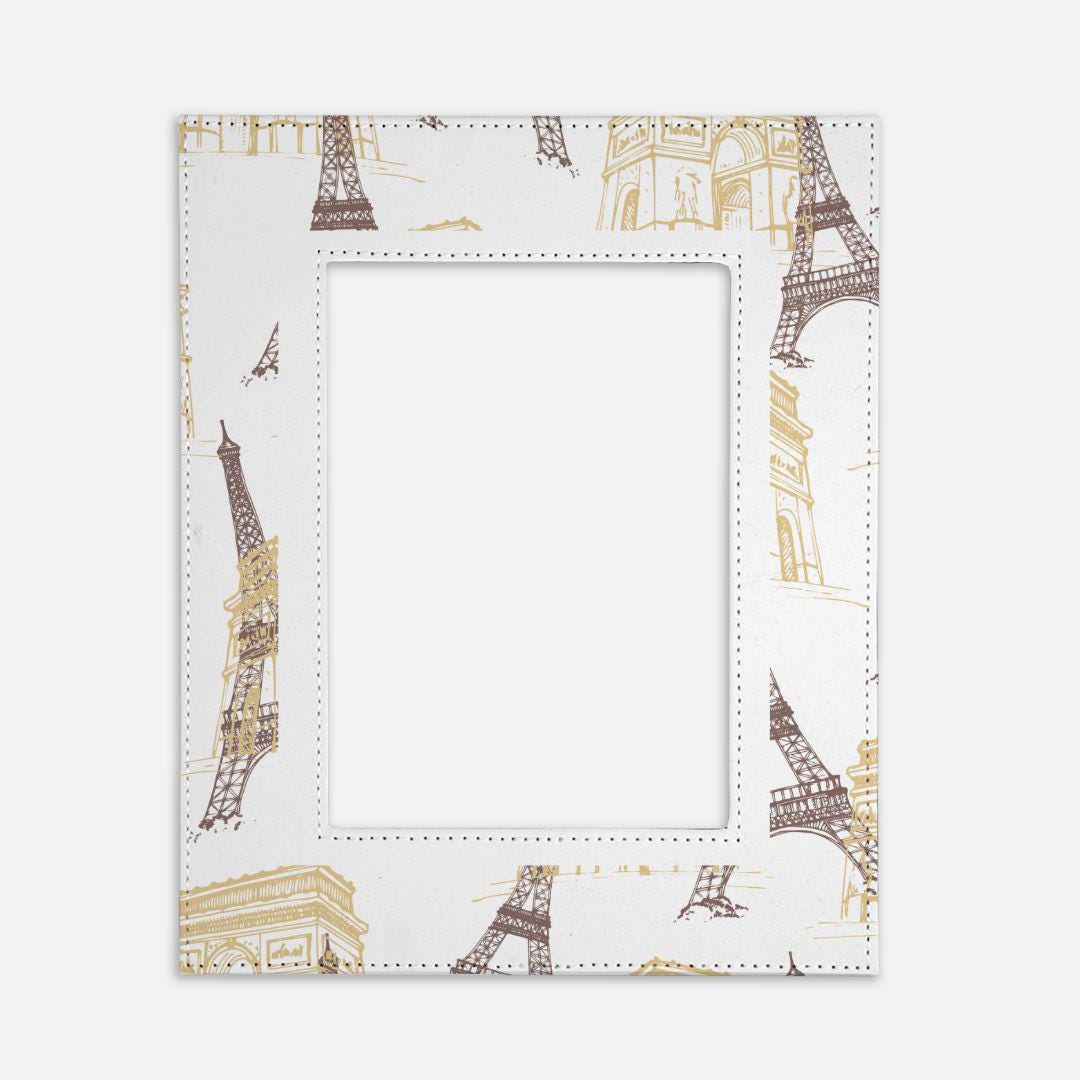 Paris Photo Frame Paris Picture Frame Memory Size 8X10 Holds 5X7 Photo ...